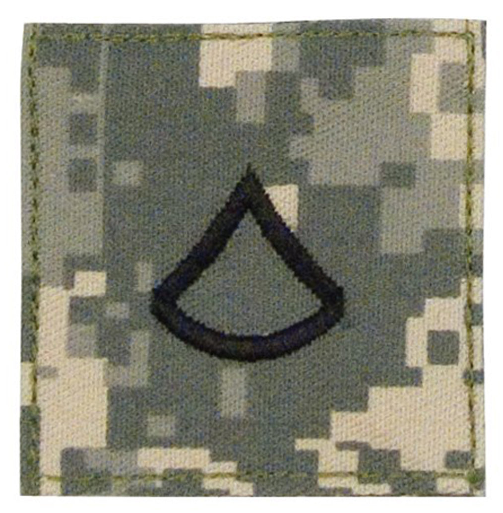 Official U.S. Made Embroidered Rank Insignia - Private 1st Class ...